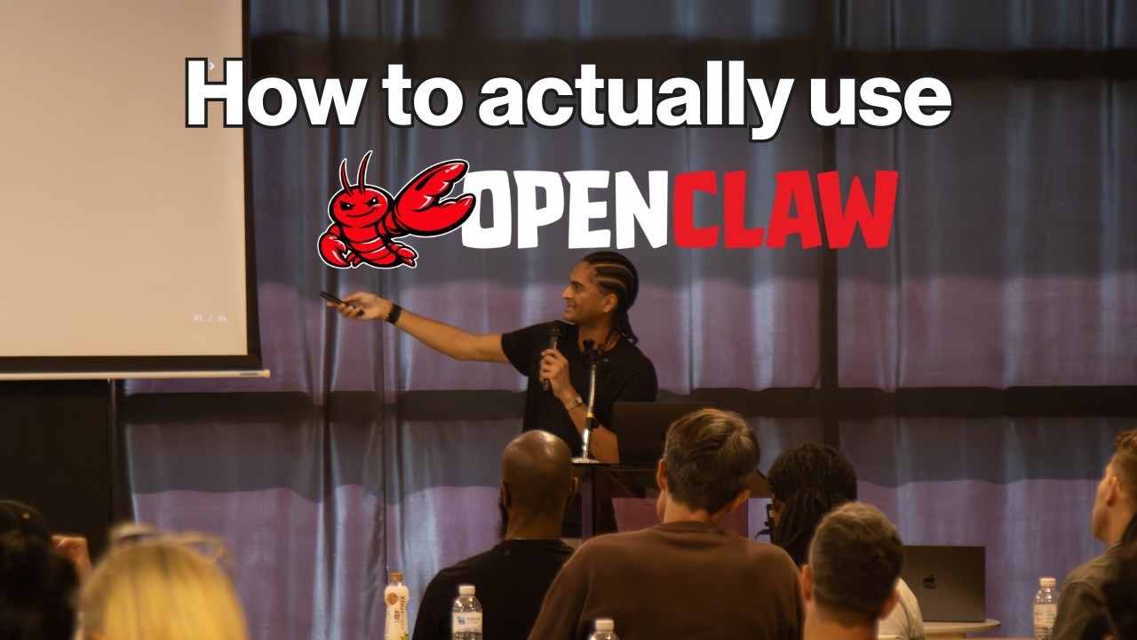How to Actually use OpenClaw - YouTube