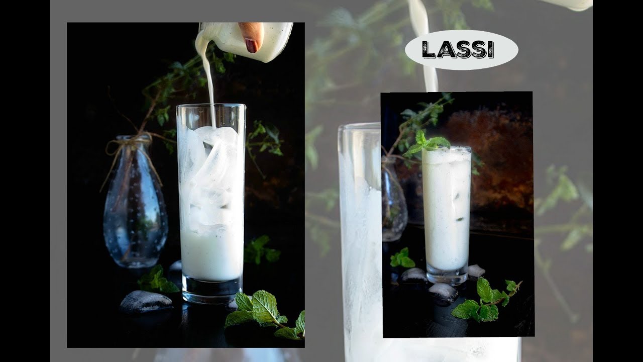Indian Lassi (Yogurt Drink) - Sweet and Salted - YouTube