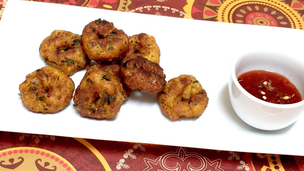 Leftover Daal or Dahl Vadas Video Recipe | Lentil Fritters | Bhavna's ...