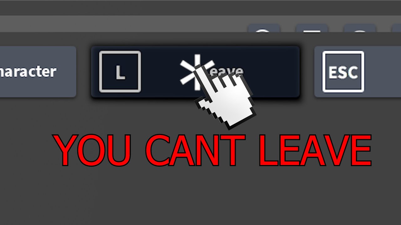 You CAN'T LEAVE these Roblox Games?! - YouTube