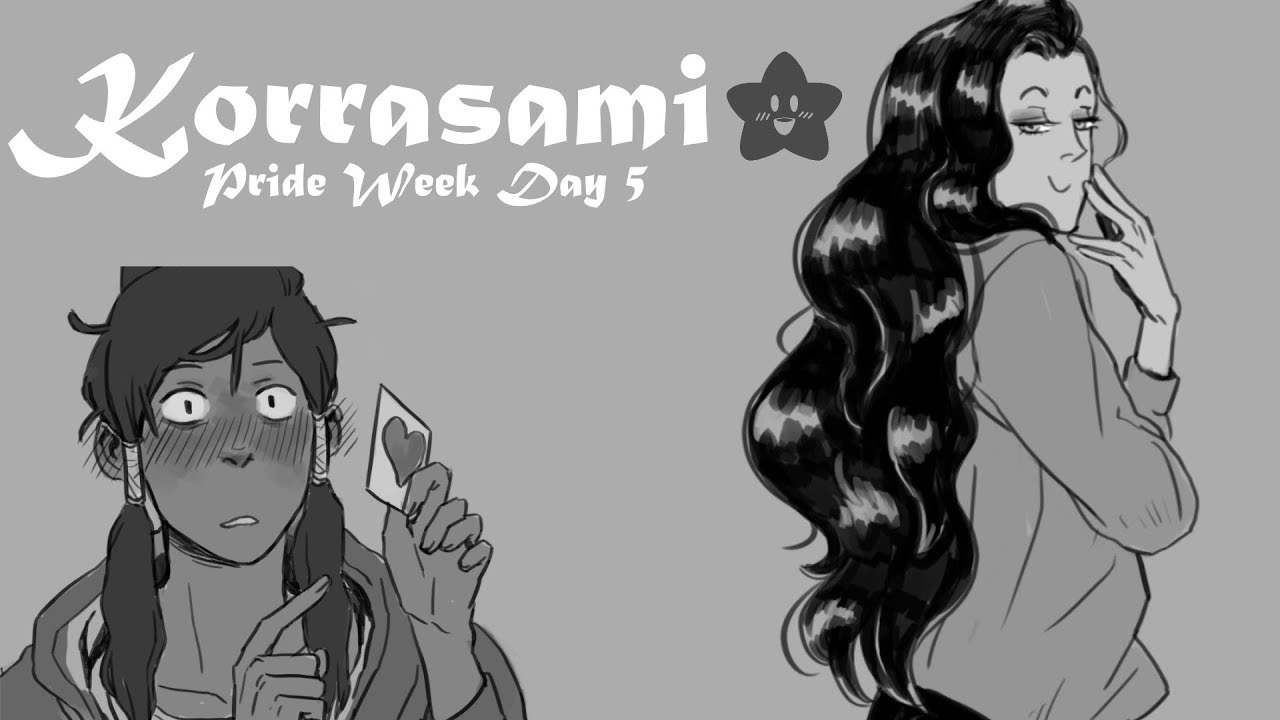 Korra x Asami (Legend of Korra Comic Dub) 🏳️‍🌈 Pride Week Day 5 🏳️‍🌈 - YouTube