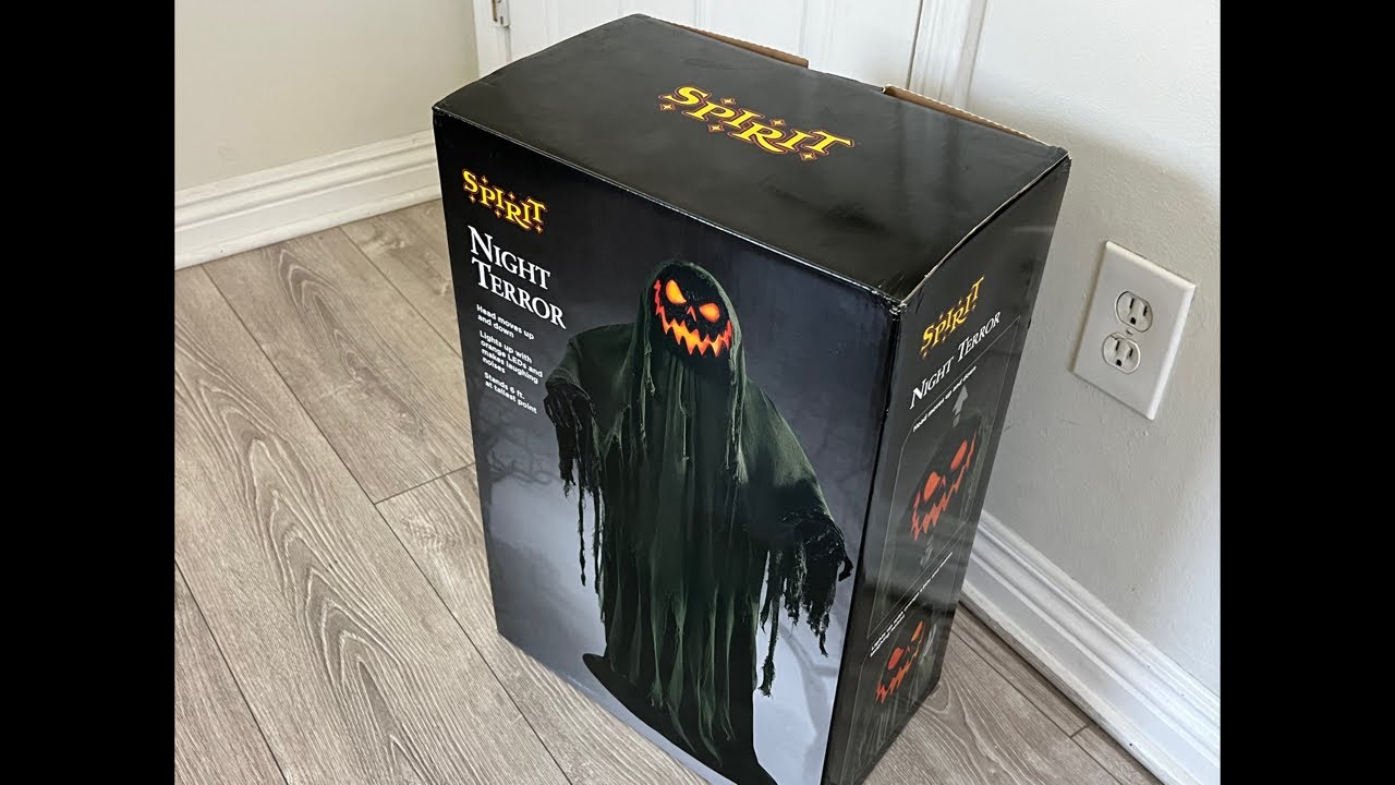 🔴 Spirit Halloween 2024 Night Terror Animatronic Unboxing Live 🔴 - YouTube