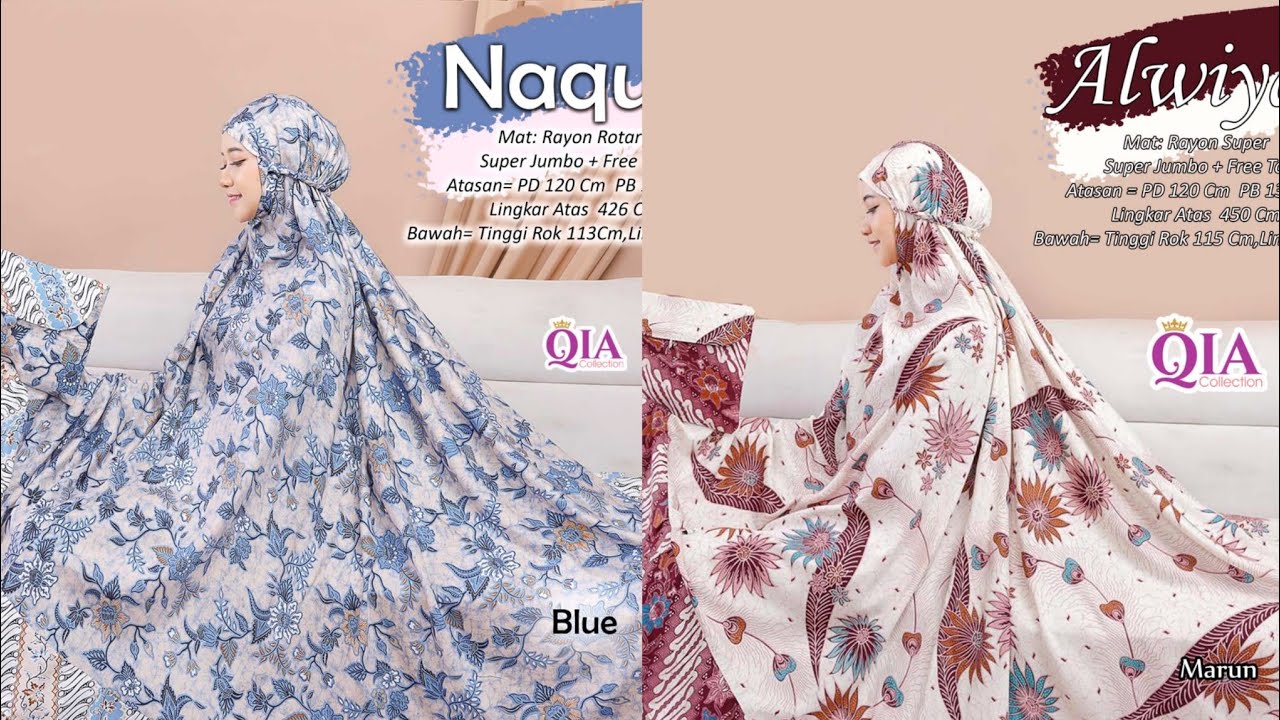 Model mukena batik jumbo modern dan terlaris - YouTube