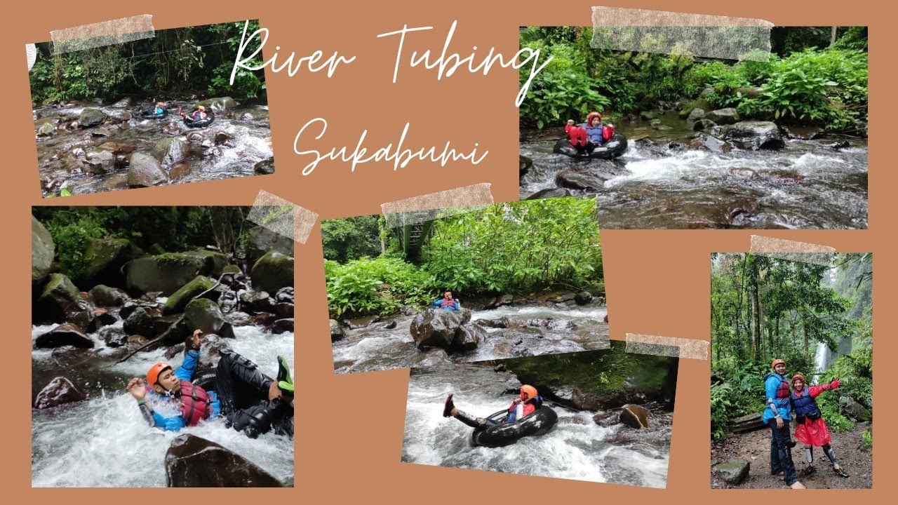 MAIN RIVER TUBING (MINI RAFTING) DI HUTAN?! WISATA SITU GUNUNG | BIKIN ...