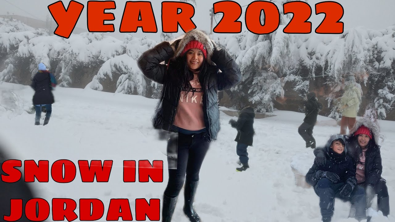 SNOWING IN JORDAN (2022) - YouTube