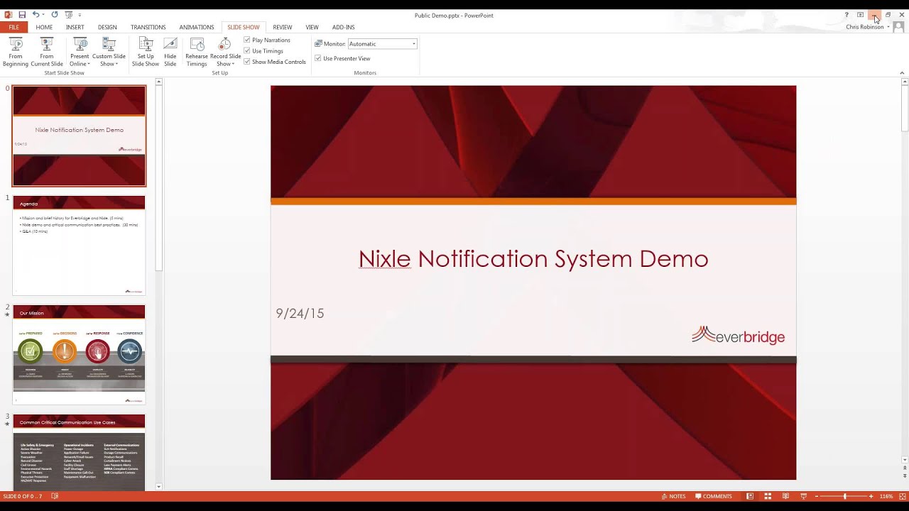 2015 09 24 13 01 Nixle Notification System Demonstration - YouTube
