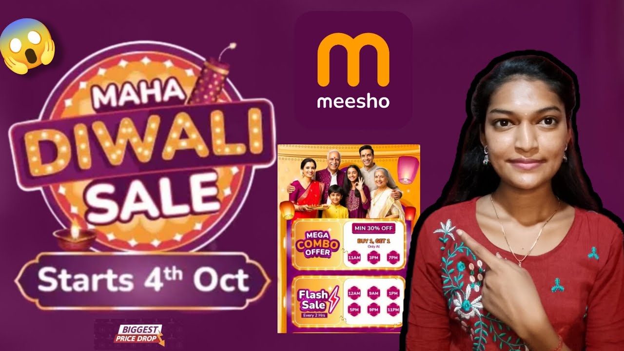 🎇Meesho Maha Diwali Sale 2025 in Tamil|| Meesho diwali sale starts ...