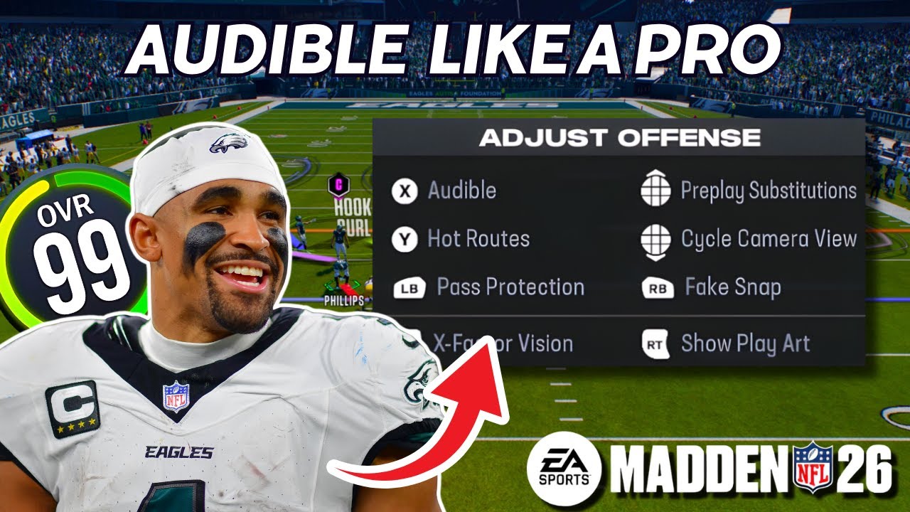 How to Master Audibles in Madden 26 (Beginner → Advanced) - YouTube