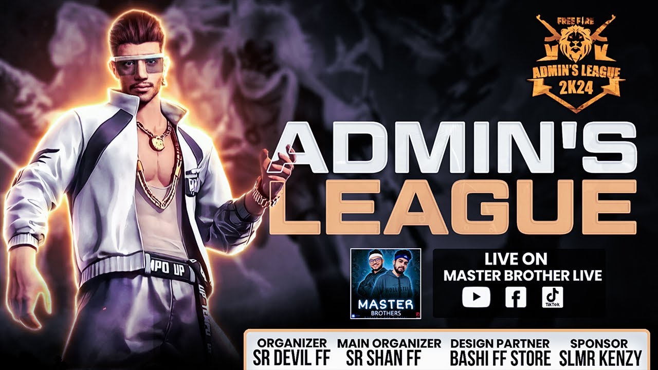 ADMIN'S LEAGUE TOUR 2024 🥰😎 | Free Fire | Master - YouTube