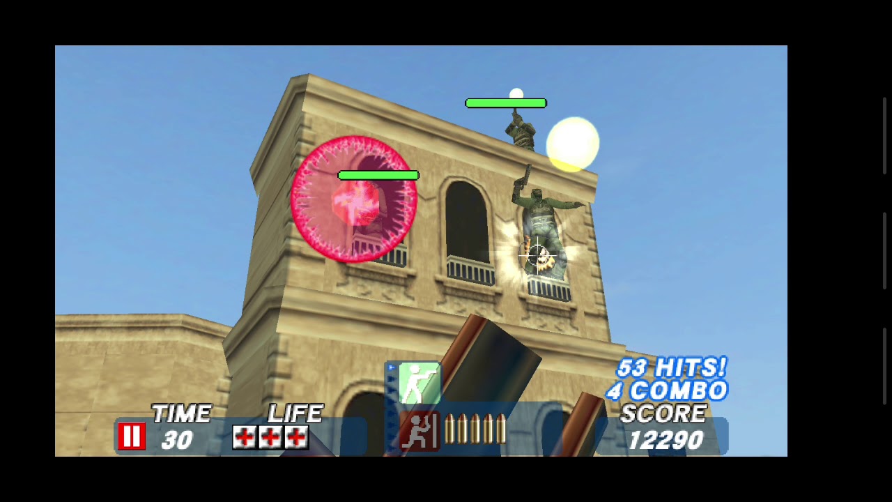 Time Crisis Strike - Stage 1 189 Hits - YouTube