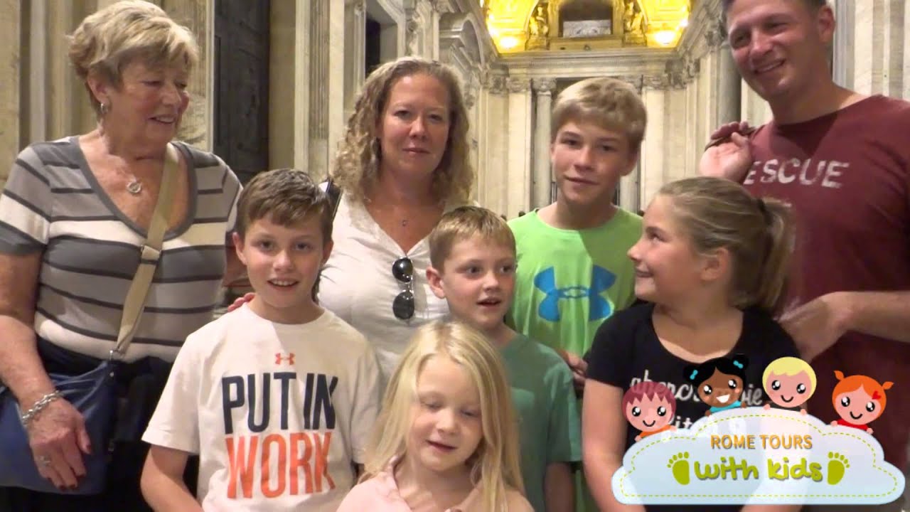 Vatican Guided Tour with Kids - YouTube