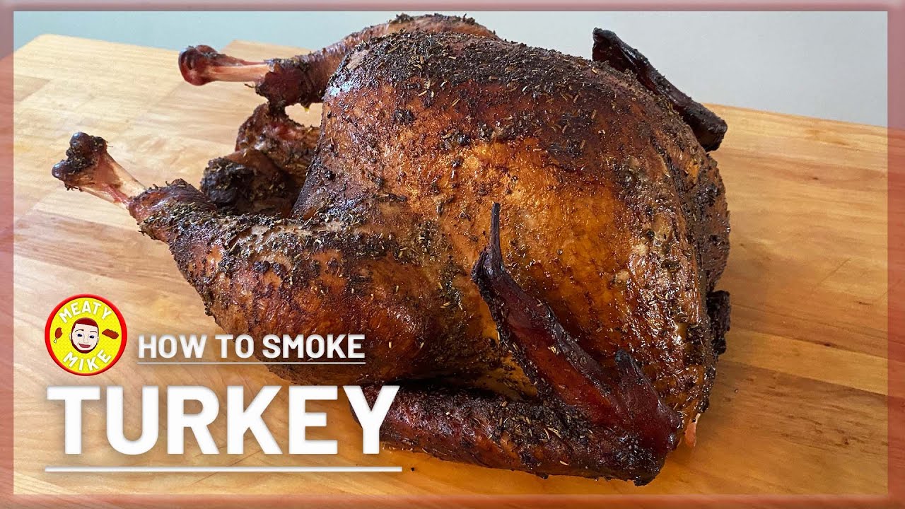 Smoked TURKEY on the Po' Man Grill | How to Smoke Turkey - YouTube