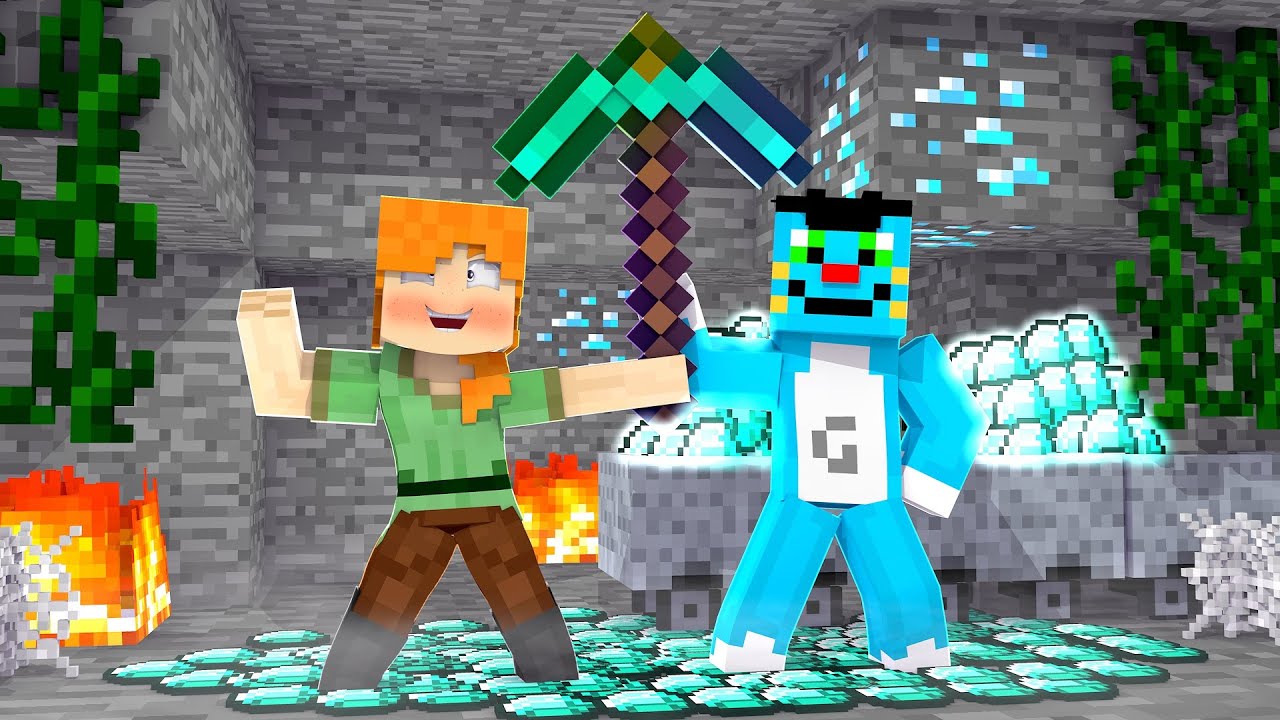 OGGY KI GOD PICKAXE | MINECRAFT - YouTube