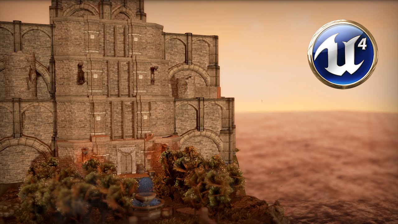 Level Design - The Forgotten Castle - Unreal Engine 4 - YouTube