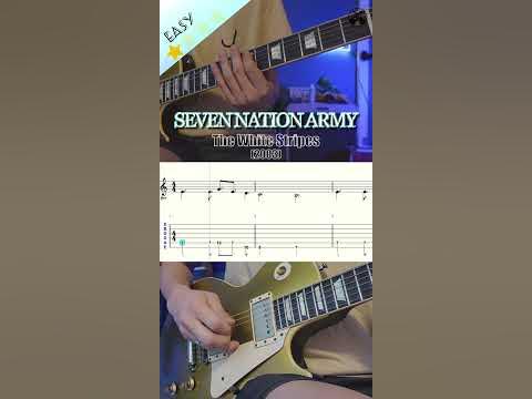 Seven Nation Army -The White Stripes- guitar riff(+TAB) @raiki ...
