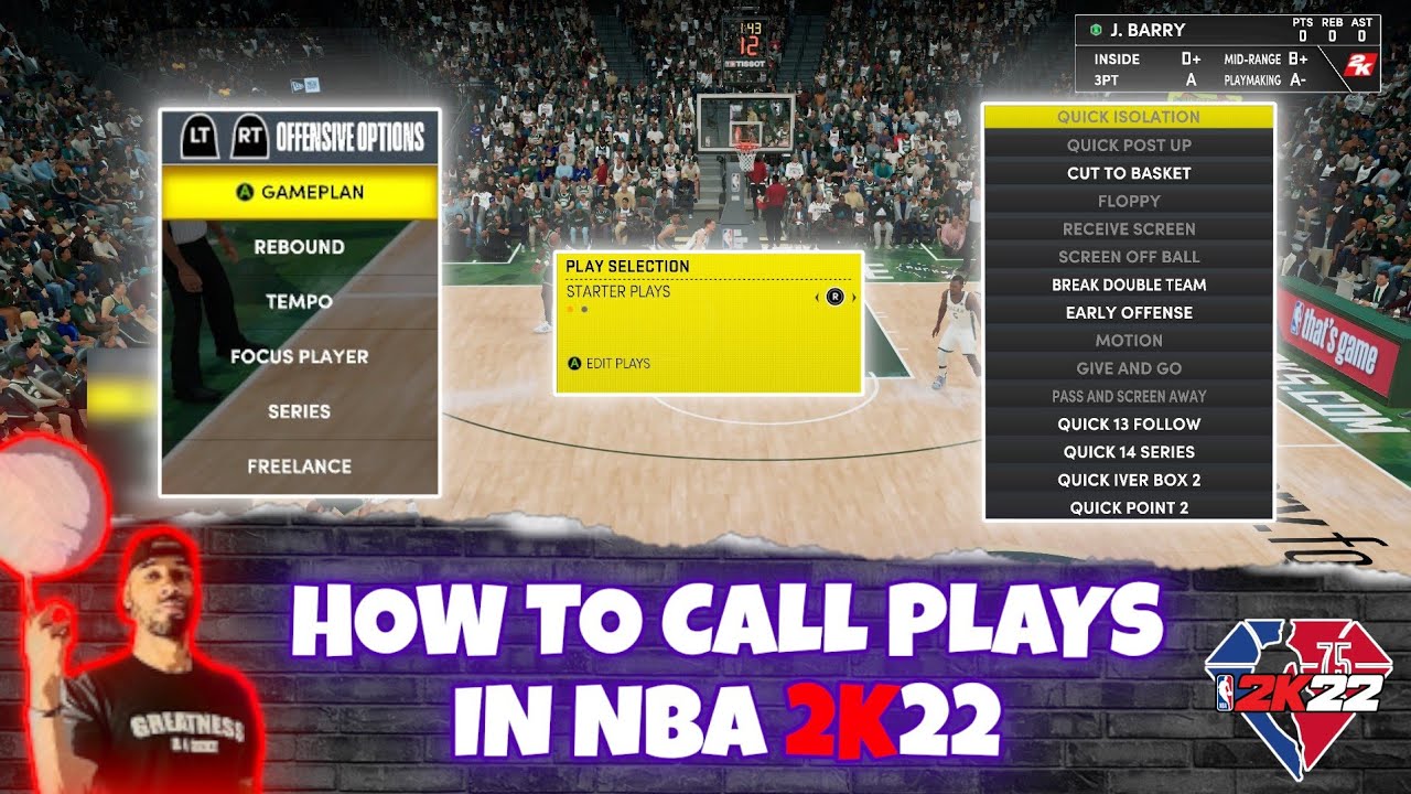 How To Call Plays In NBA 2K22 YouTube How To Call Plays In NBA 2K22 YouTube