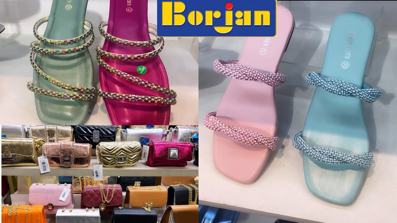 Borjan Shoes Summer Collection 2025 | Shoes Fashion | Borjan Bags Sale ...