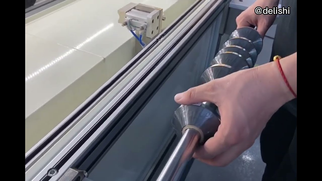 Manual Foil Roll Cutter's Operating Video - YouTube