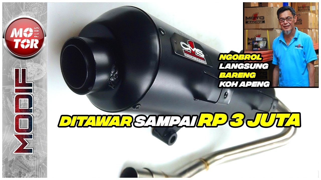 Rahasia Knalpot CMS Vario 150, Gen 1 Kenapa Mahal? | Motor Plus Modif ...