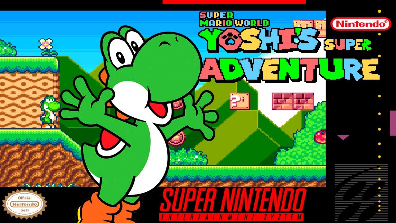SMW:Yoshi's Super Adventure (Snes) - Full Gameplay - YouTube