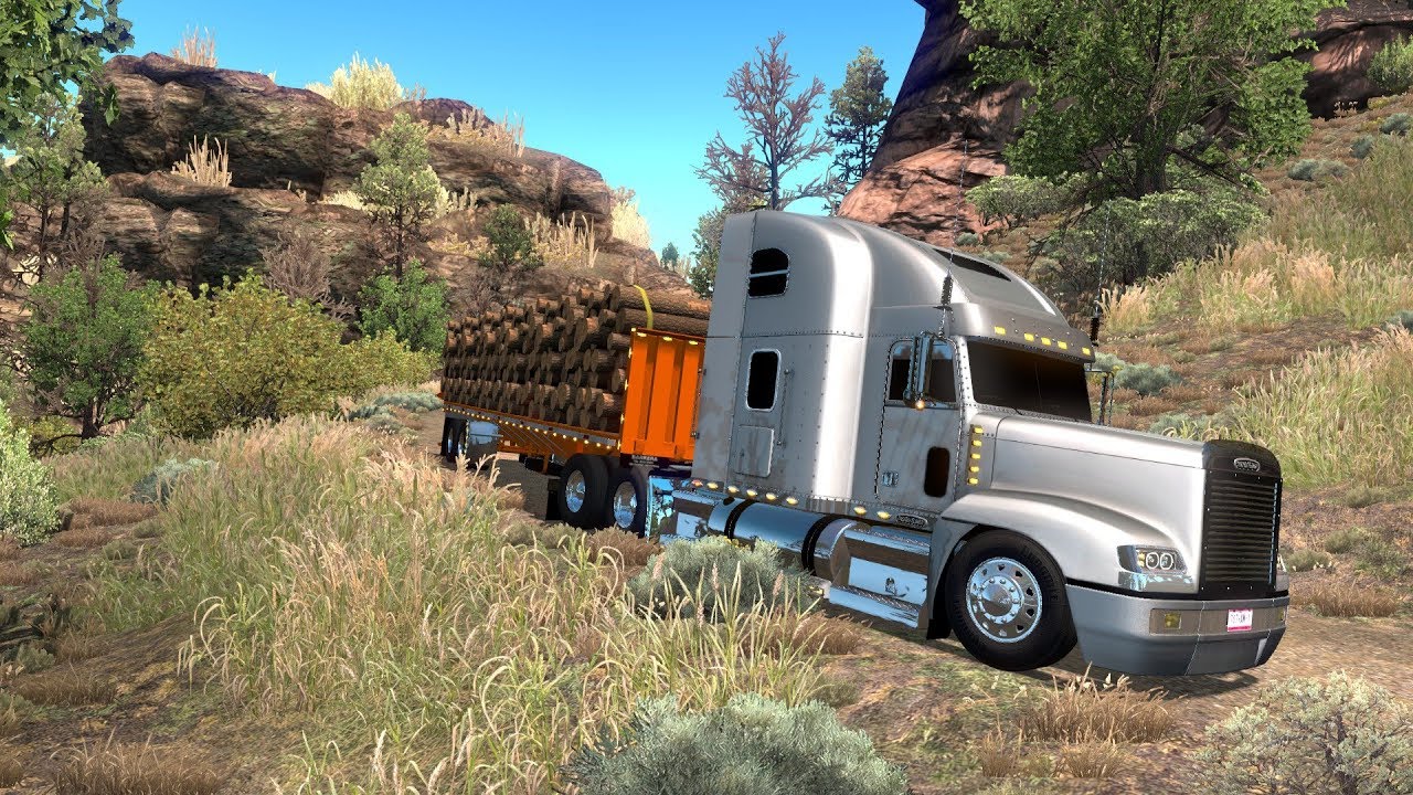 ATS | Freightliner FLD 120| Sierra de Oaxaca | Descubriendo el nuevo ...