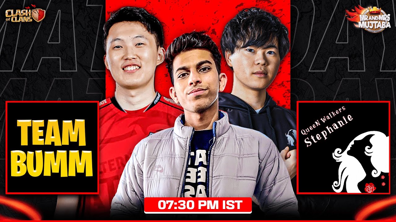 Team BuMm VS QueeN Walkers Stephanie | Caster @sumit007yt - YouTube