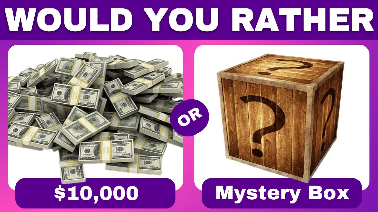 This Or That: Mystery Box Edition - YouTube