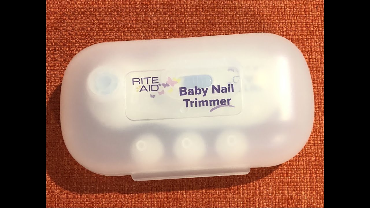 How to Use Rite Aid Baby Nail Trimmer - YouTube