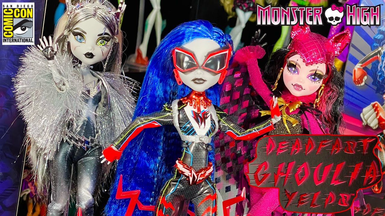 NEW Monster High Deadfast Ghoulia Yelps SDCC 2024 Exclusive Review ...