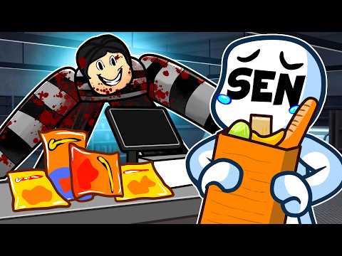 SEN Gece 3'te Markette Hayatta Kaldın! - Roblox
