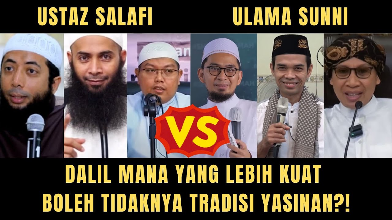 Tradisi Yasinan: Pandangan Ustaz Salafi vs Ulama Sunni - YouTube