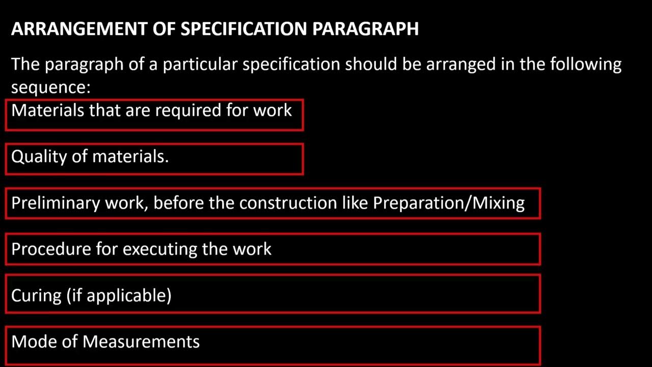 How to Write Specifications – Part 2 | A Step-by-Step Guide - YouTube