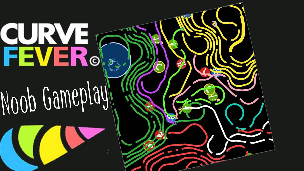 Curve Fever 2 - Awesome Solo Noob Gameplay - YouTube