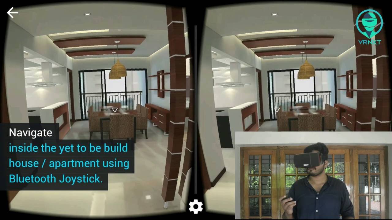 Mobile based Interactive VR Walkthrough - YouTube