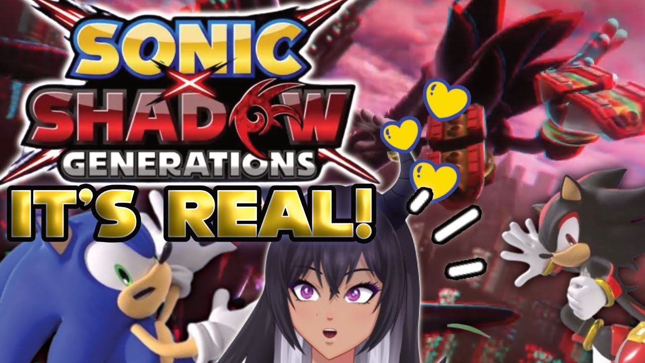 Sonic x Shadow Generations Official Trailer Reaction || THE SONADOW ...