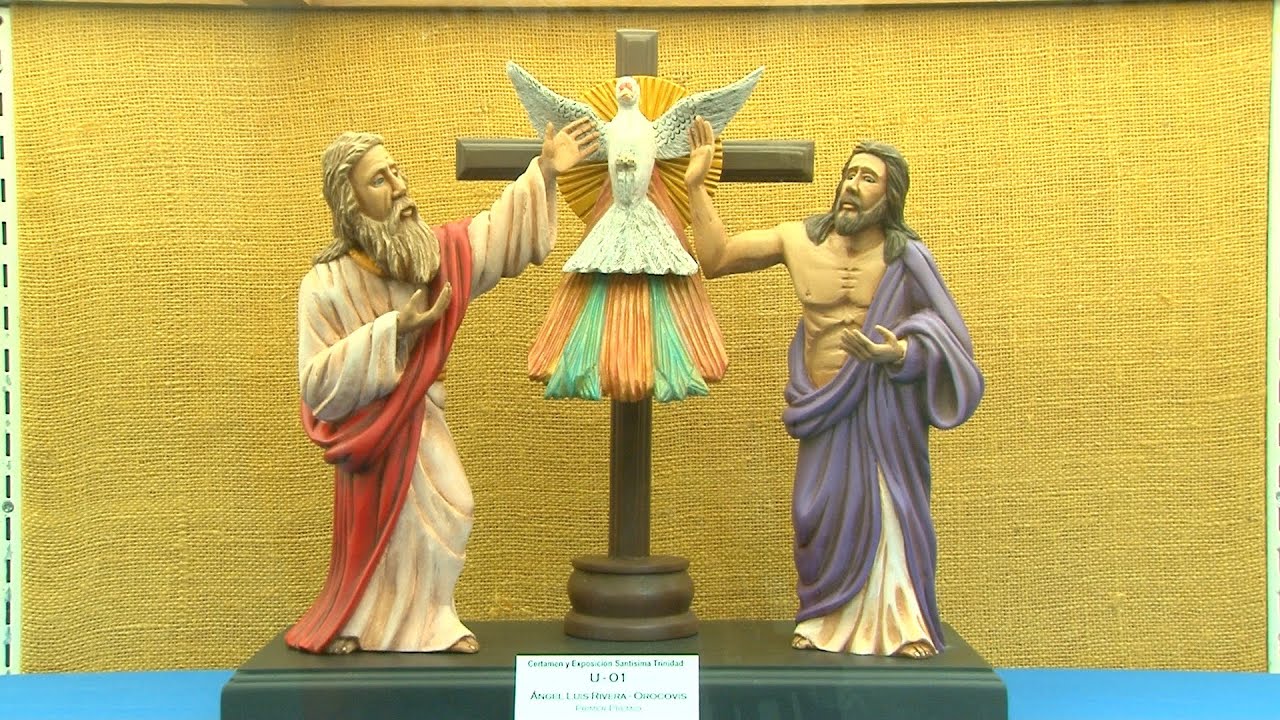 Artesanos despliegan su creatividad en el arte religioso - YouTube
