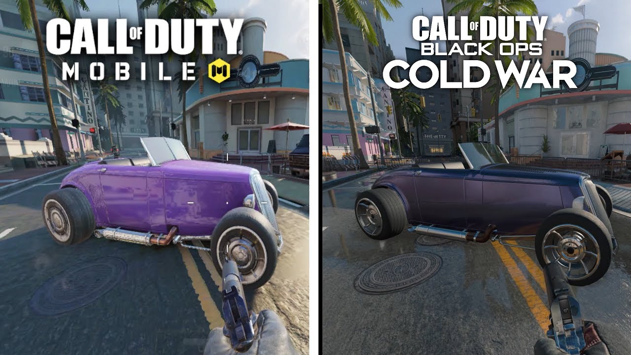 Miami Strike Map comparison (Cod Mobile vs. Cold War) - YouTube