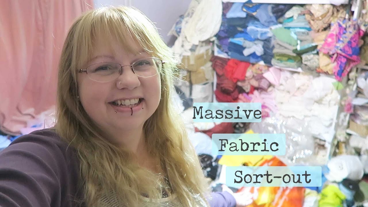 Tidying up & Organising my Sewing Room and Fabric - YouTube