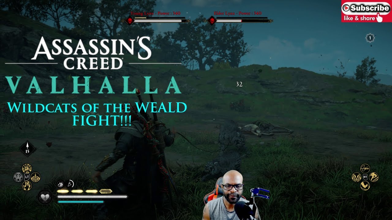 Assassins Creed Wildcats of the Weald fight - YouTube
