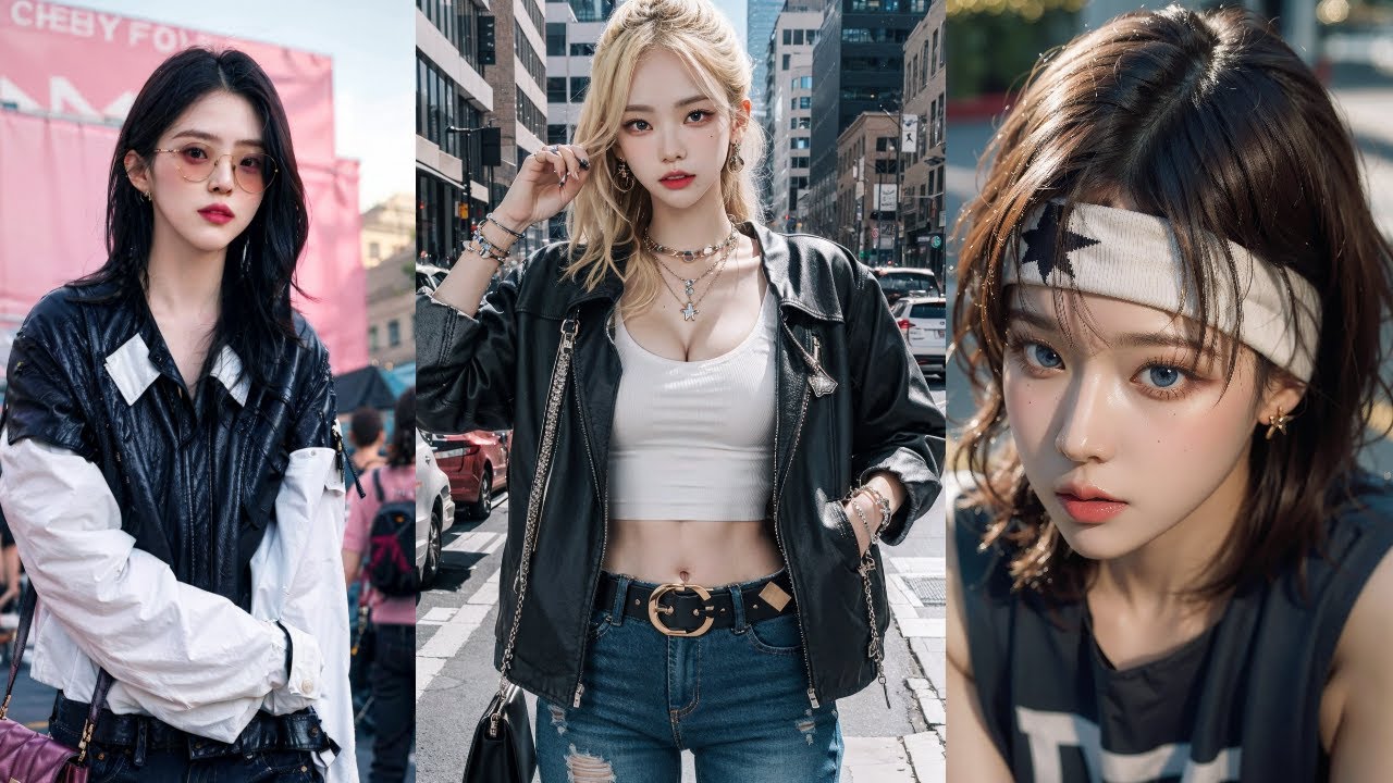 [4k] AI Look Book k-pop artist concept look k-pop아티스트컨셉룩(kポップアーティスト ...