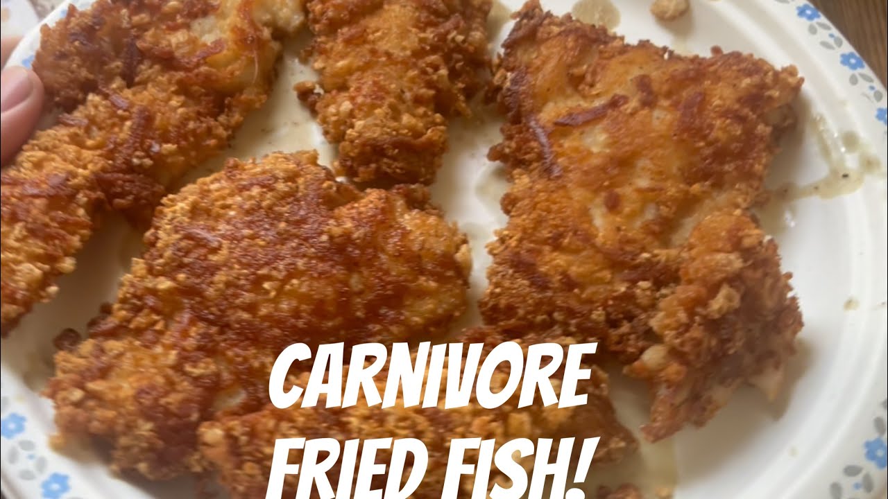 Carnivore crispy fried fish! #carnivore #keto #cooking #food - YouTube