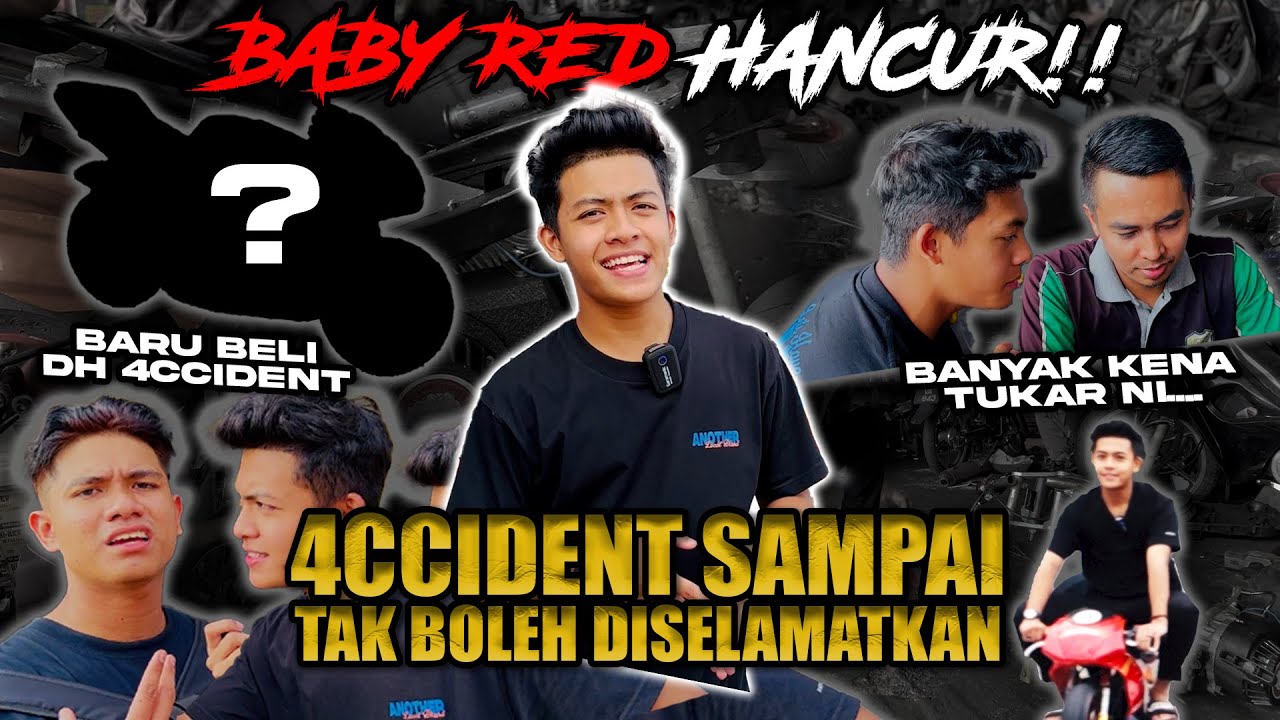 SYAHMIE & NAZRUL MELAWAT BABY RED!!! MOTOR BARU BELI DAH TAKDA HANCUR ...