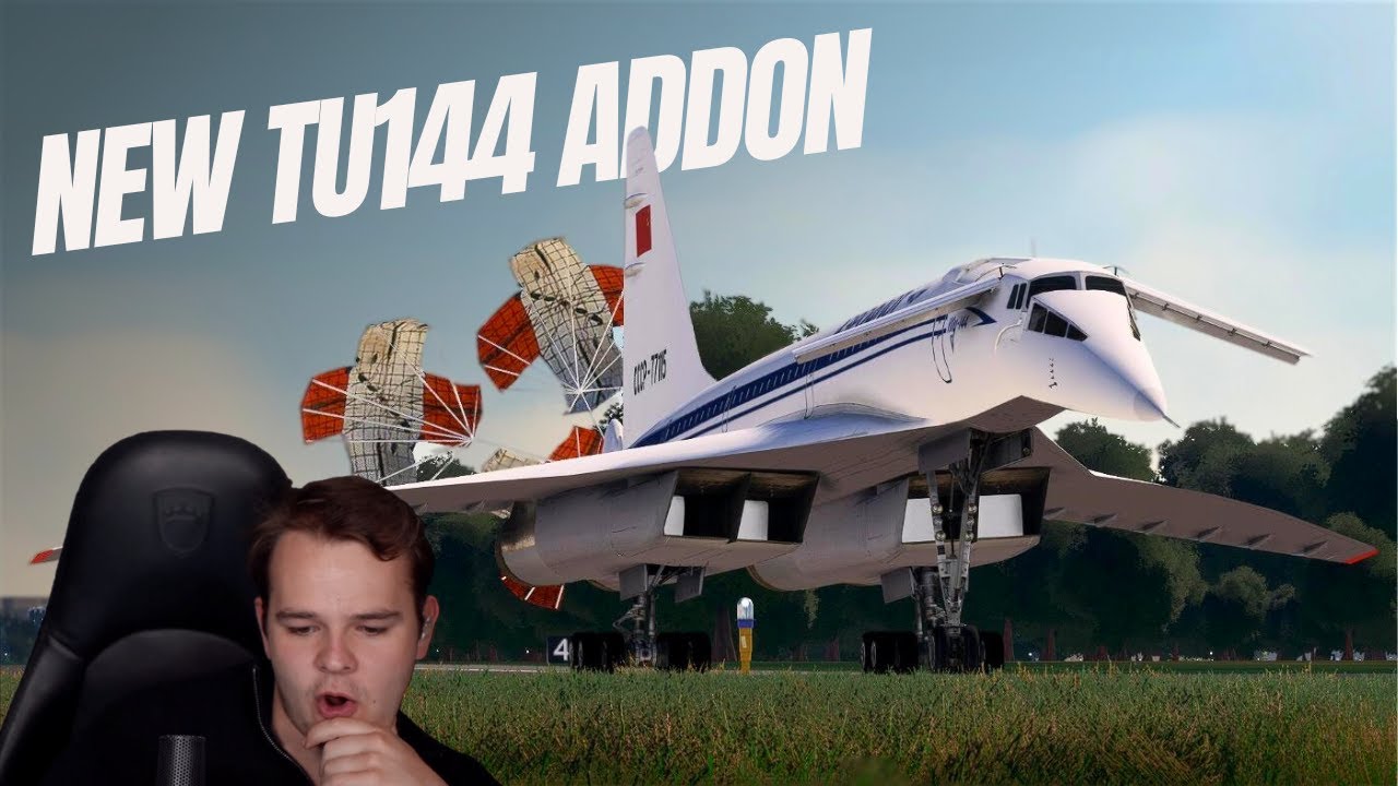 TU144 In MSFS - Flying The Soviet FAKE Concorde - YouTube