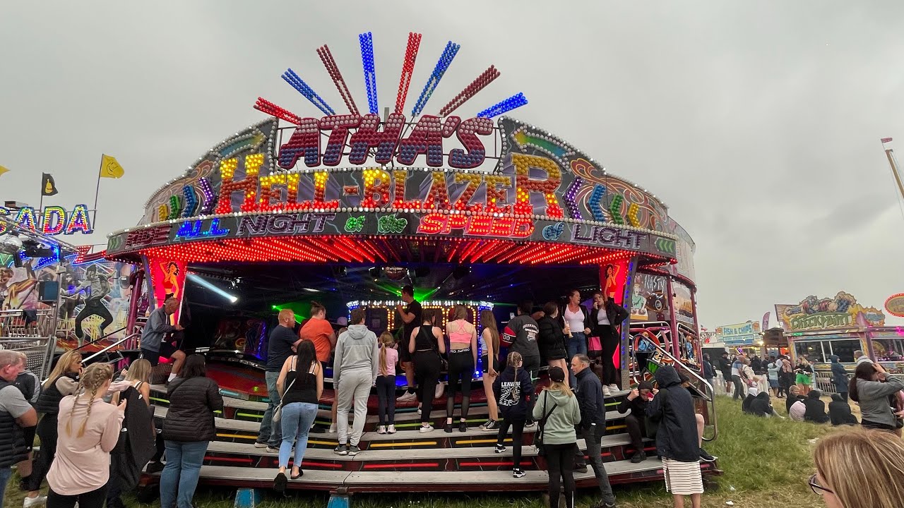 Terry Atha’s Hell Blazer Waltzer Onride @ The Hoppings 2023 - YouTube
