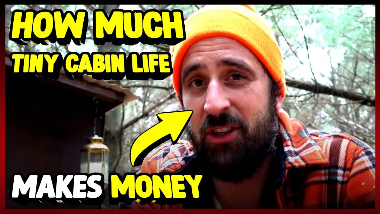 How Much Tiny Cabin Life Makes Money On YouTube 2023 - YouTube