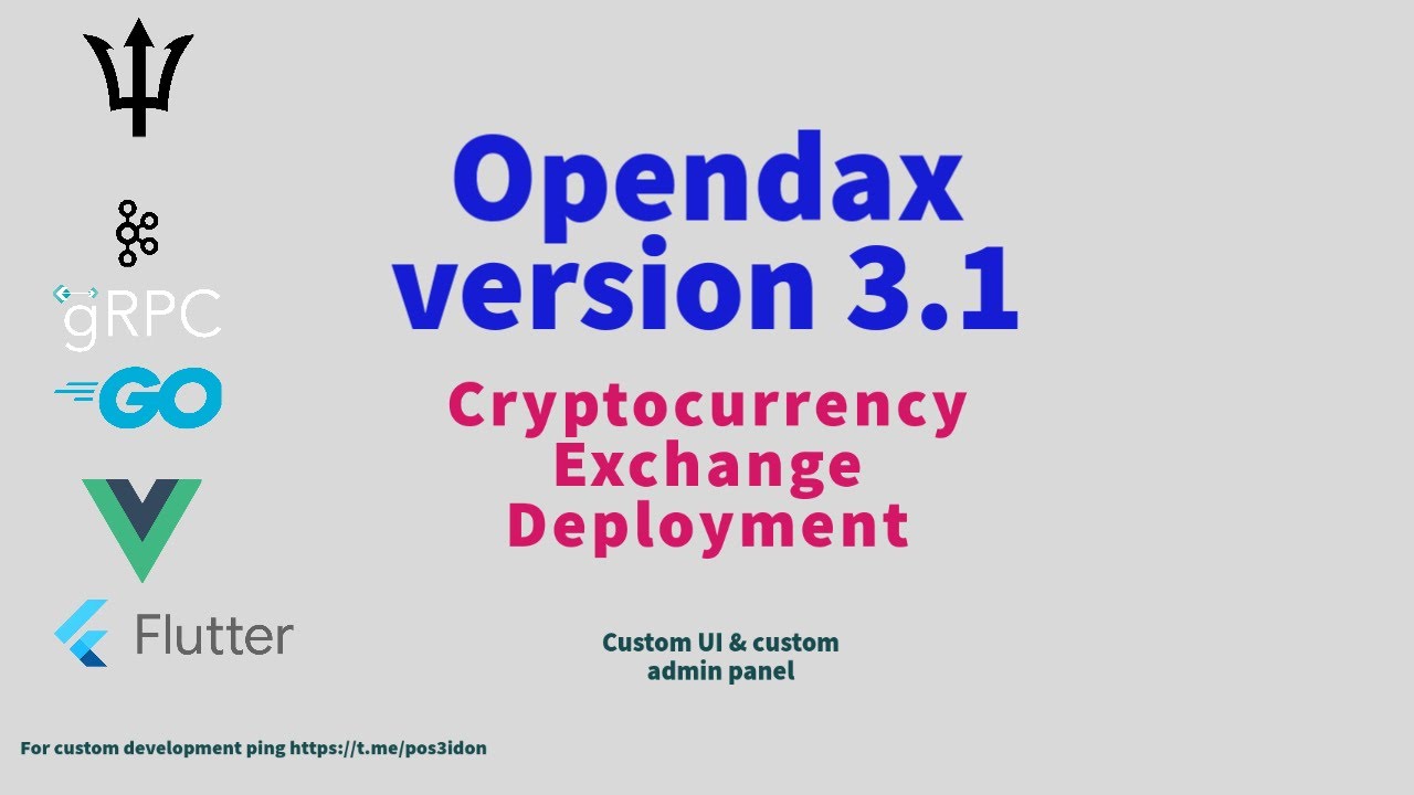 Deploy opendax Cryptocurrency exchange version 3.1 || demo.coincooper ...