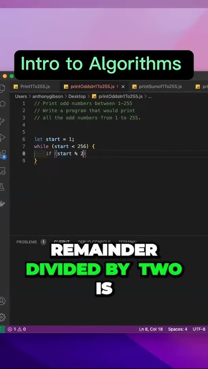 MUST KNOW Algorithm Fundamental - YouTube