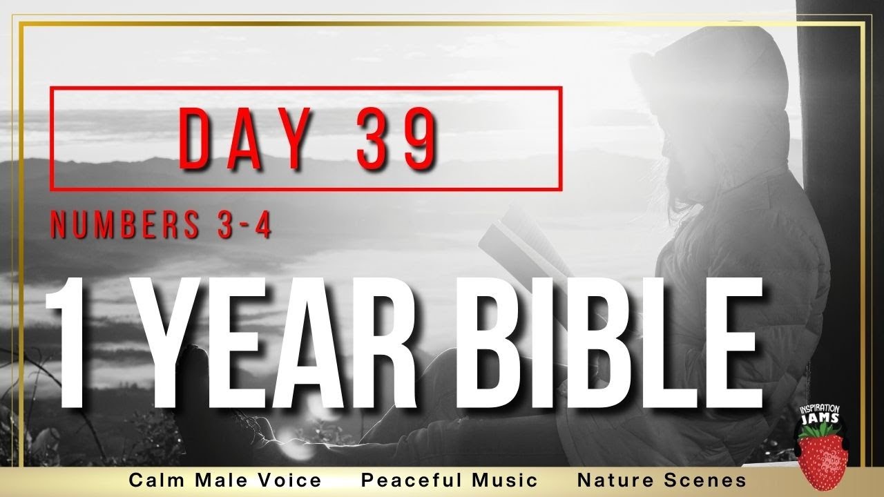 One Year Bible | Day 39 | Numbers 3 - 4 | Audio Bible Reading - YouTube