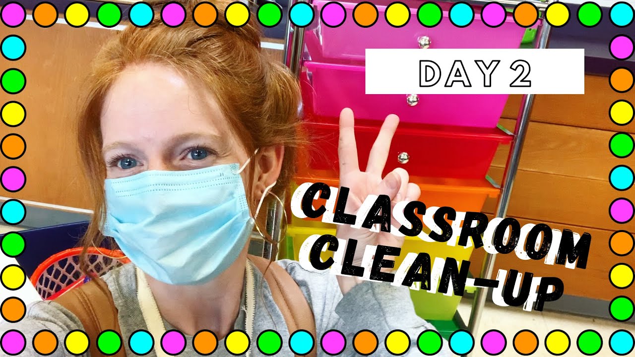 TEACHER VLOG: CLASSROOM CLEAN-UP - YouTube