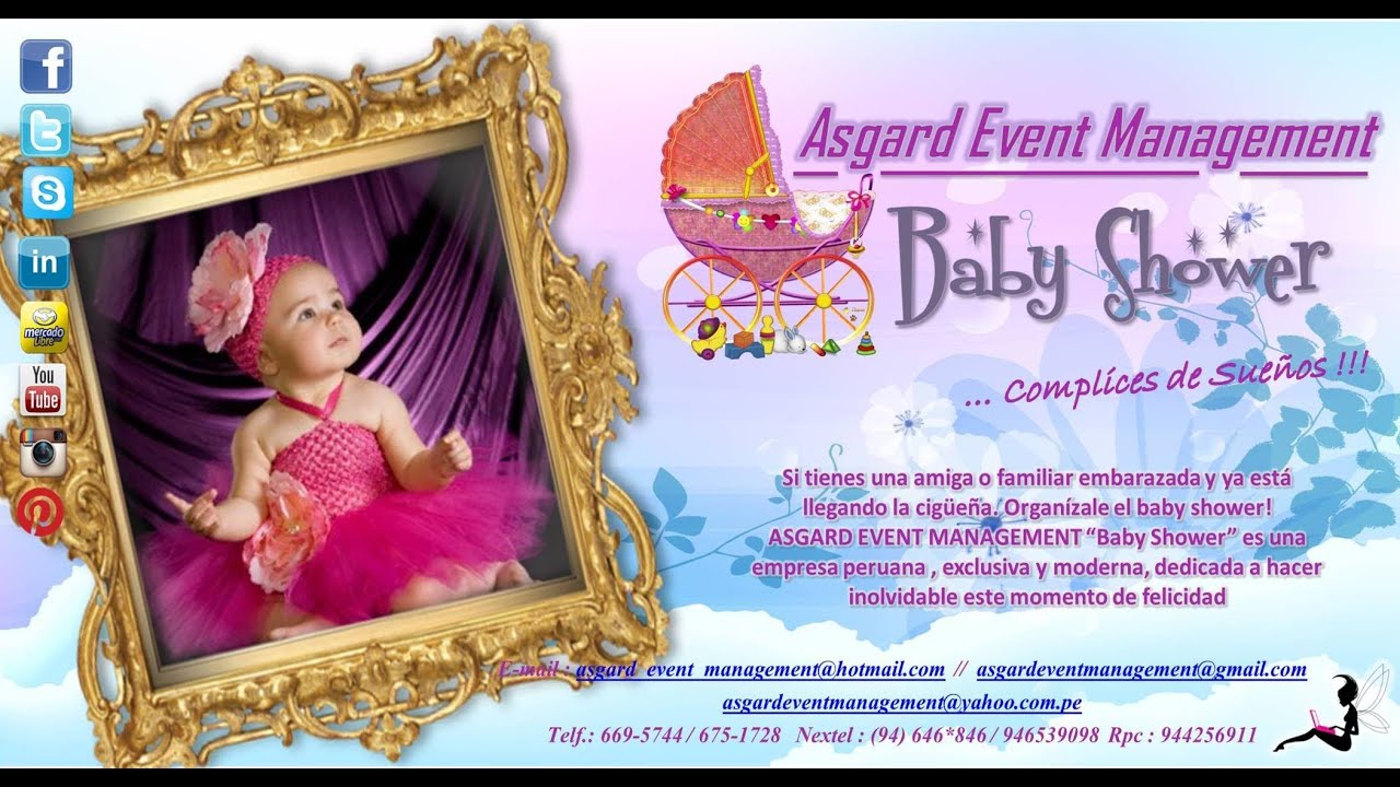 MY BABY SHOWER by ASGARD EVENT MANAGEMENT 2014 - YouTube